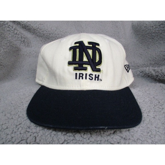 New Era | Accessories | Vintage Notre Dame Cap Hat Size 7 Fighting ...